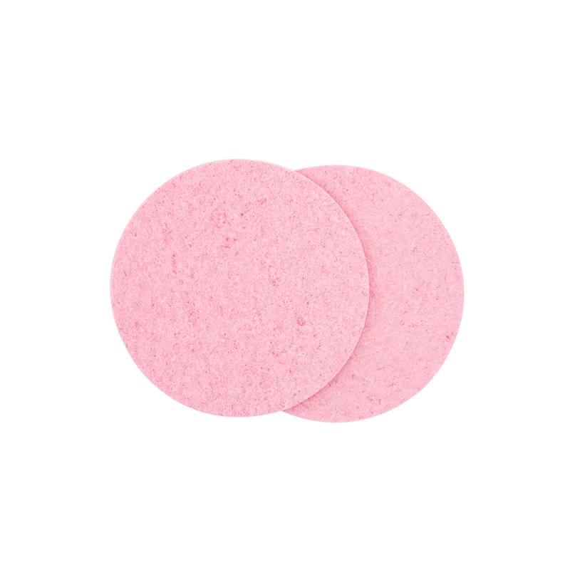 Pink Round Compressed Cellulose Facial Sponges $3.95+ (15% OFF)